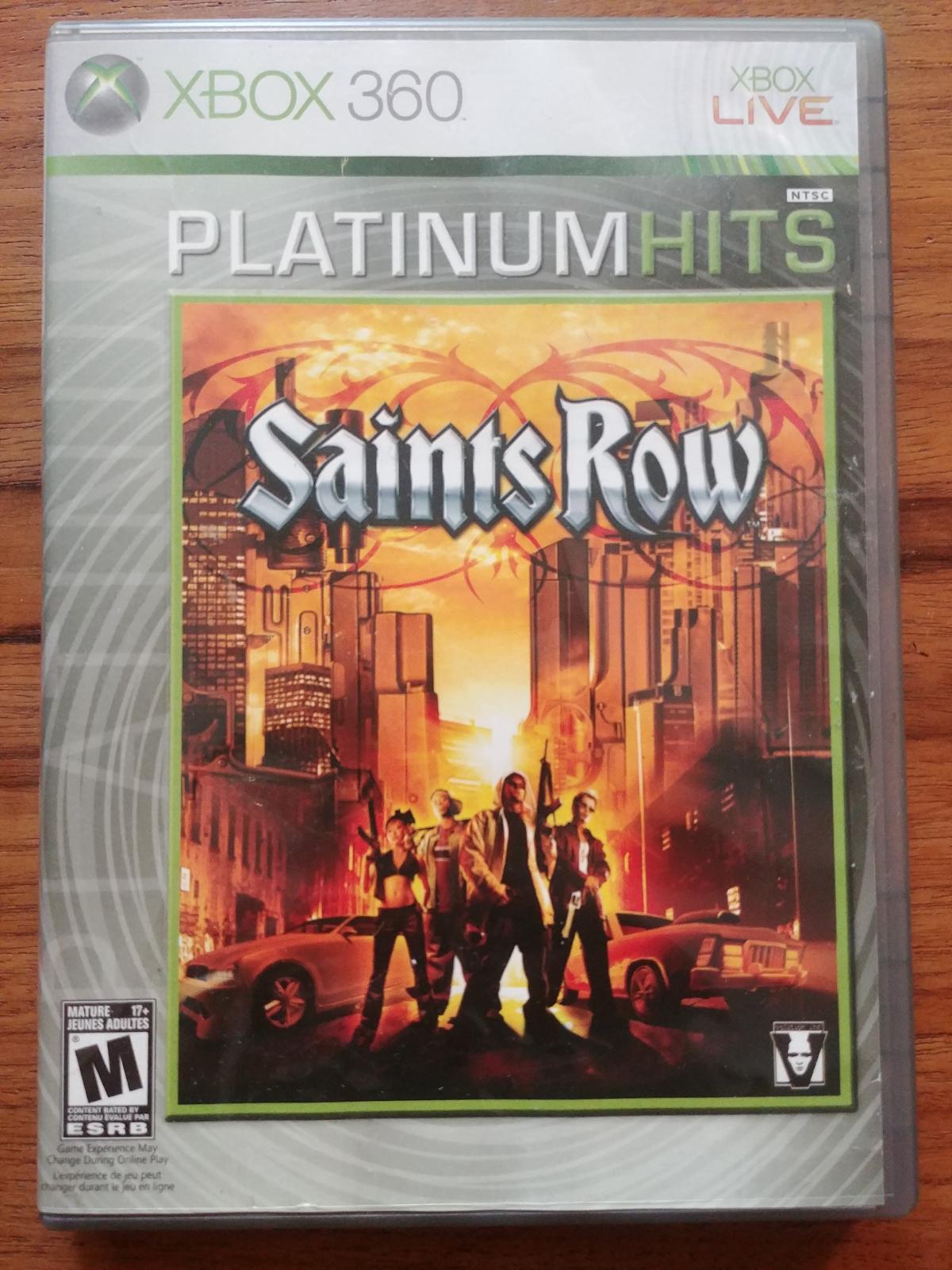 Saints Row [Platinum Hits] | Item, Box, and Manual | Xbox 360