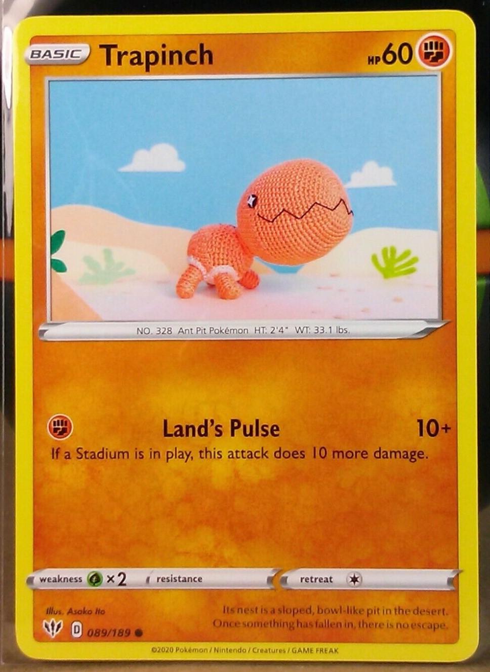 Trapinch #89 Prices | Pokemon Darkness Ablaze | Pokemon Cards