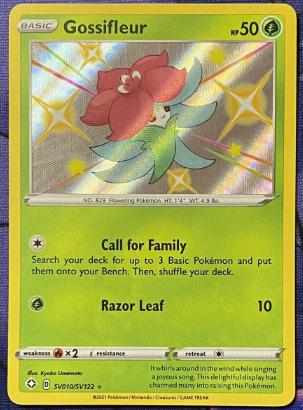 Gossifleur #SV010 Prices | Pokemon Shining Fates | Pokemon Cards