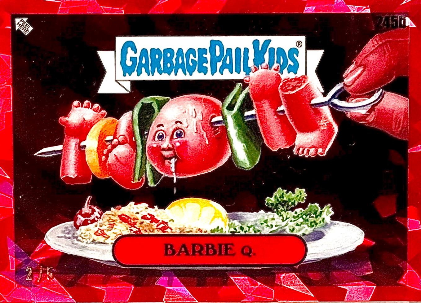 BARBIE Q. [Red] #245b Prices | Garbage Pail Kids 2023 Sapphire | GPK Cards
