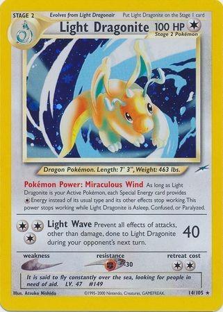 Light Dragonite #14 Prices | Pokemon Neo Destiny | Pokemon Cards