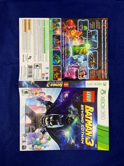 LEGO Batman 3: Beyond Gotham | Box only | Xbox 360