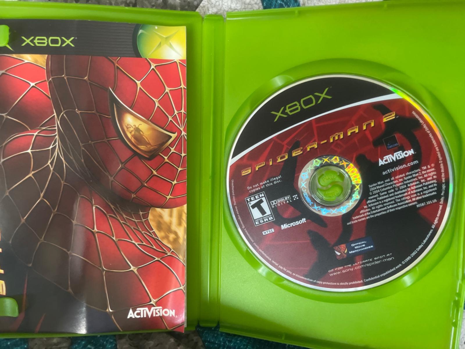 Spiderman 2 | Item, Box, and Manual | Xbox