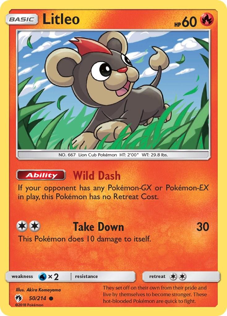 Litleo #50 Prices | Pokemon Lost Thunder | Pokemon Cards