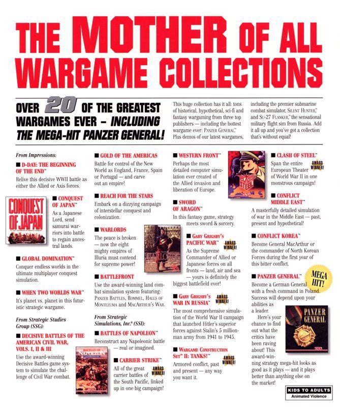 Twenty Wargame Classics Prices PC Games | Compare Loose, CIB & New Prices