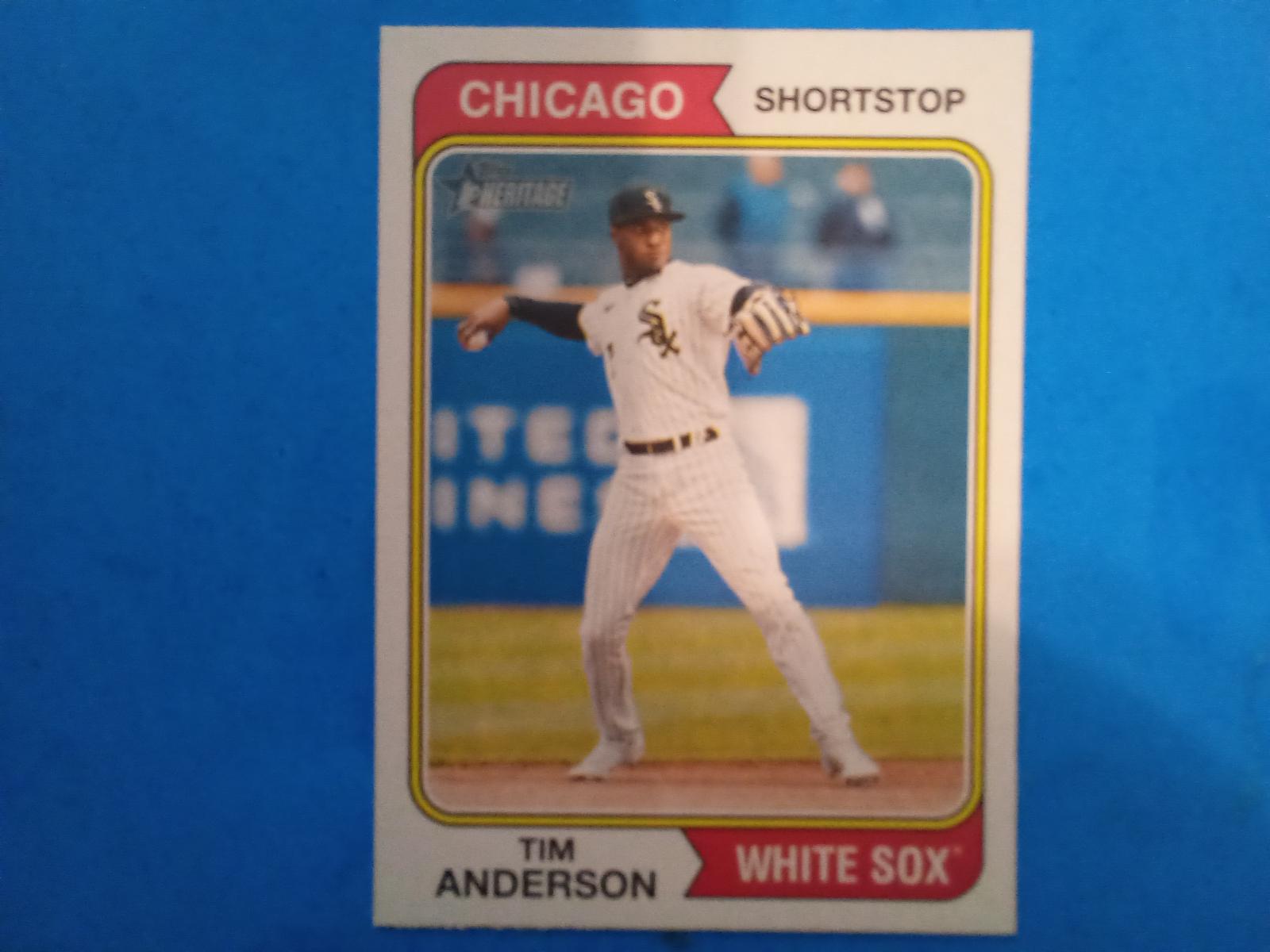 Tim Anderson | Ungraded | 2023 Topps Heritage