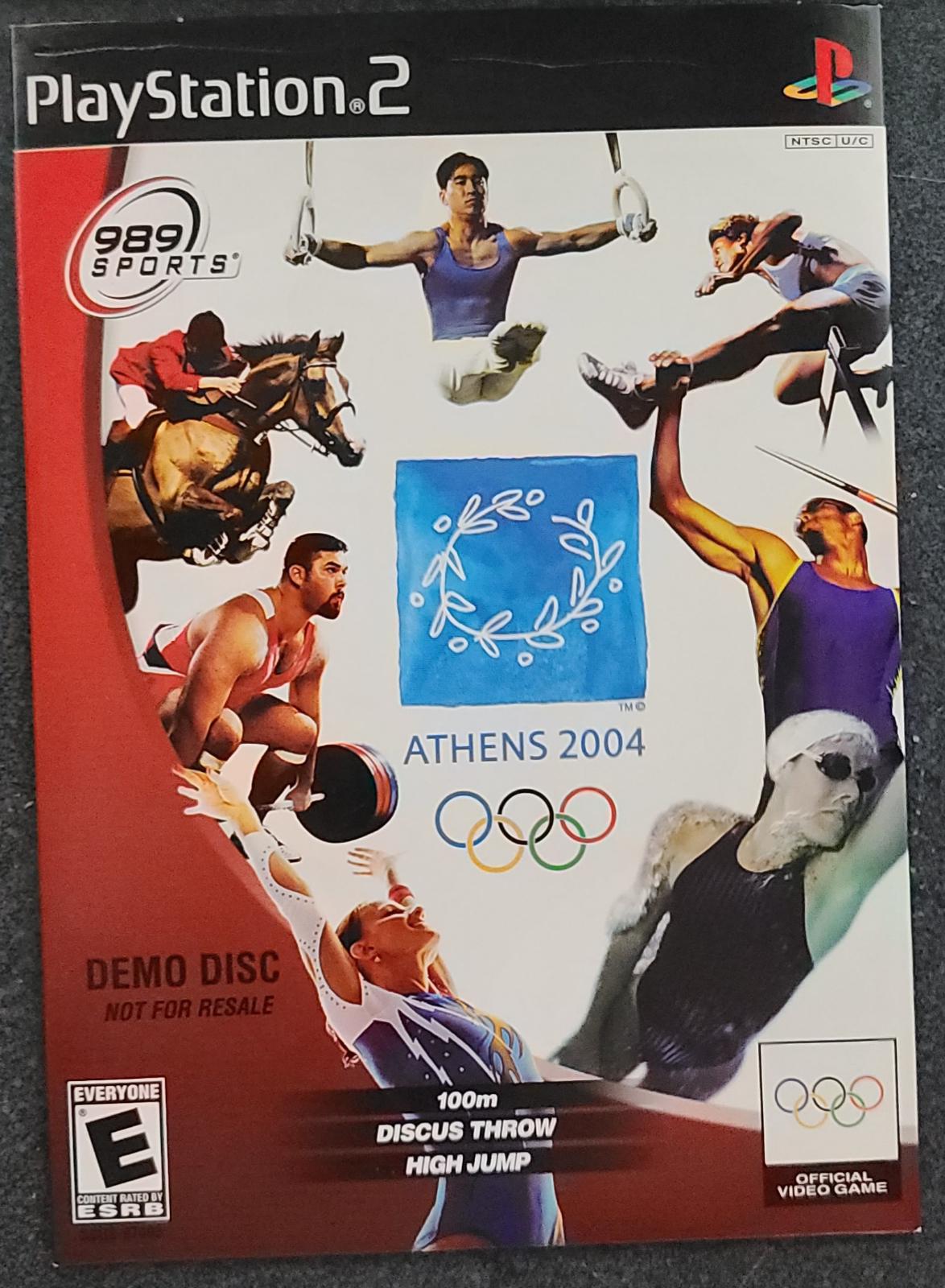 Athens 2004 [Demo Disc] Prices Playstation 2 | Compare Loose, CIB & New ...