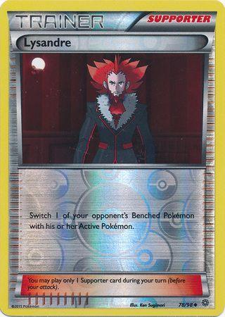Lysandre [Reverse Holo] #78 Prices | Pokemon Ancient Origins | Pokemon ...