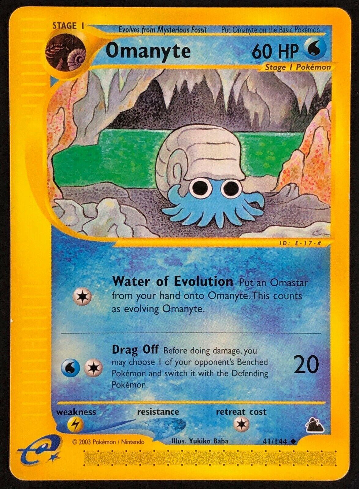 Omanyte #41 Prices | Pokemon Skyridge | Pokemon Cards