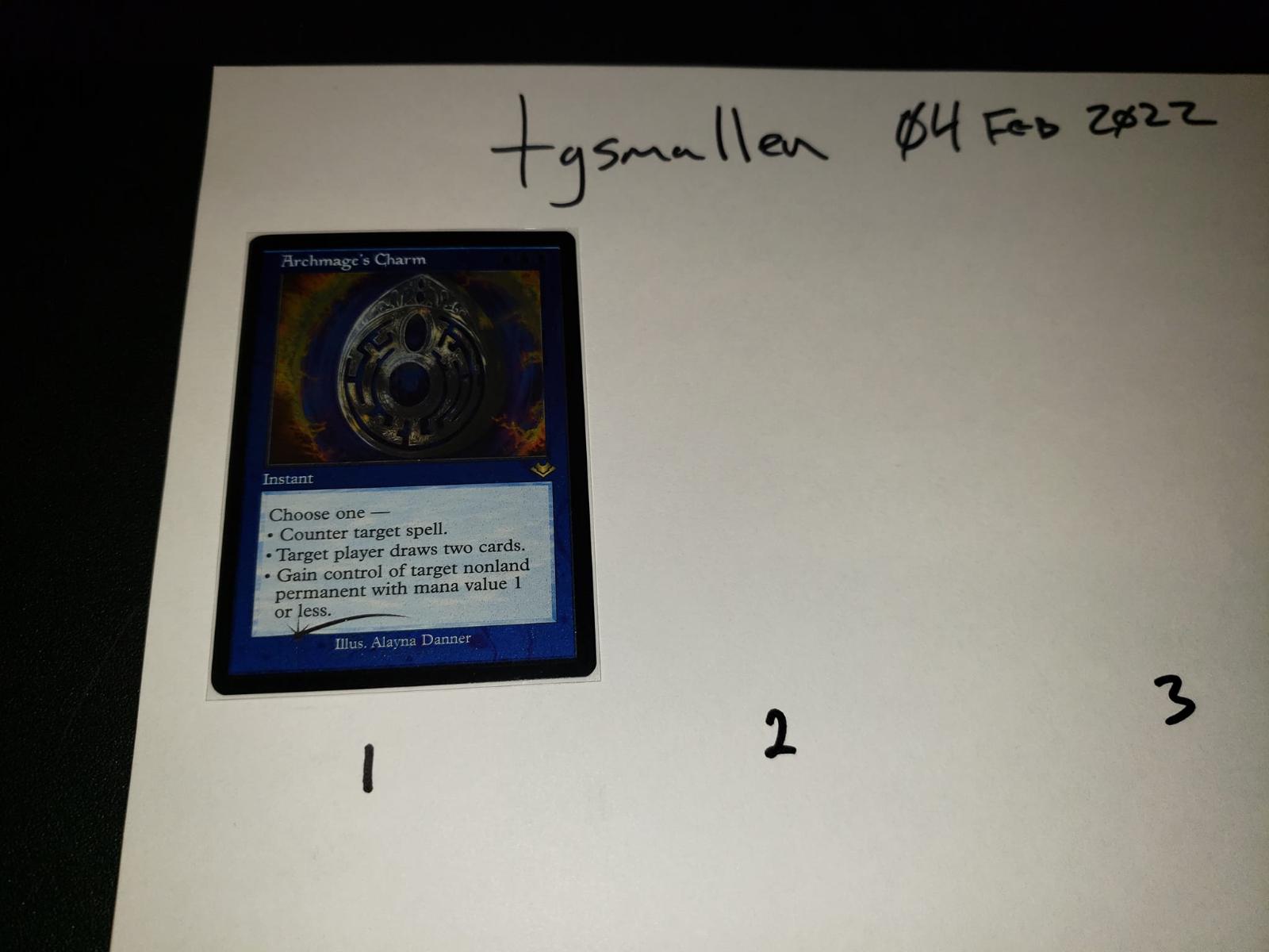 Archmage's Charm [Foil] | Ungraded | Magic Modern Horizons