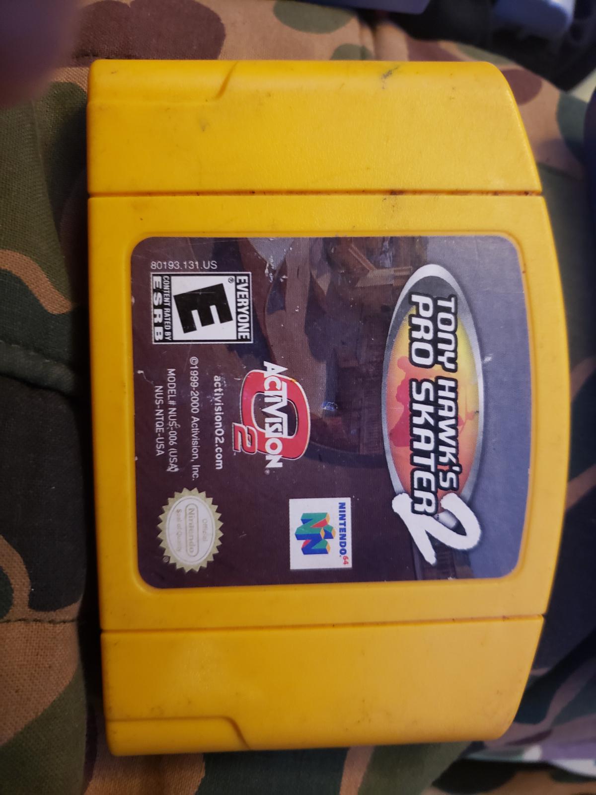 Tony Hawk 2 | Item only | Nintendo 64