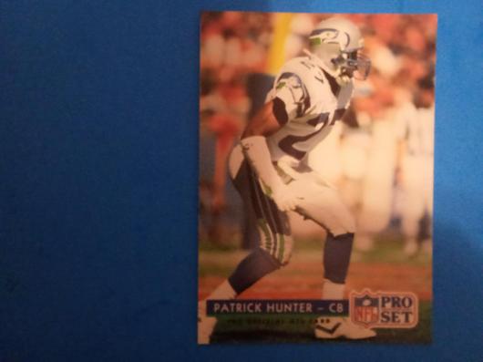 Patrick Hunter | Ungraded | 1992 Pro Set