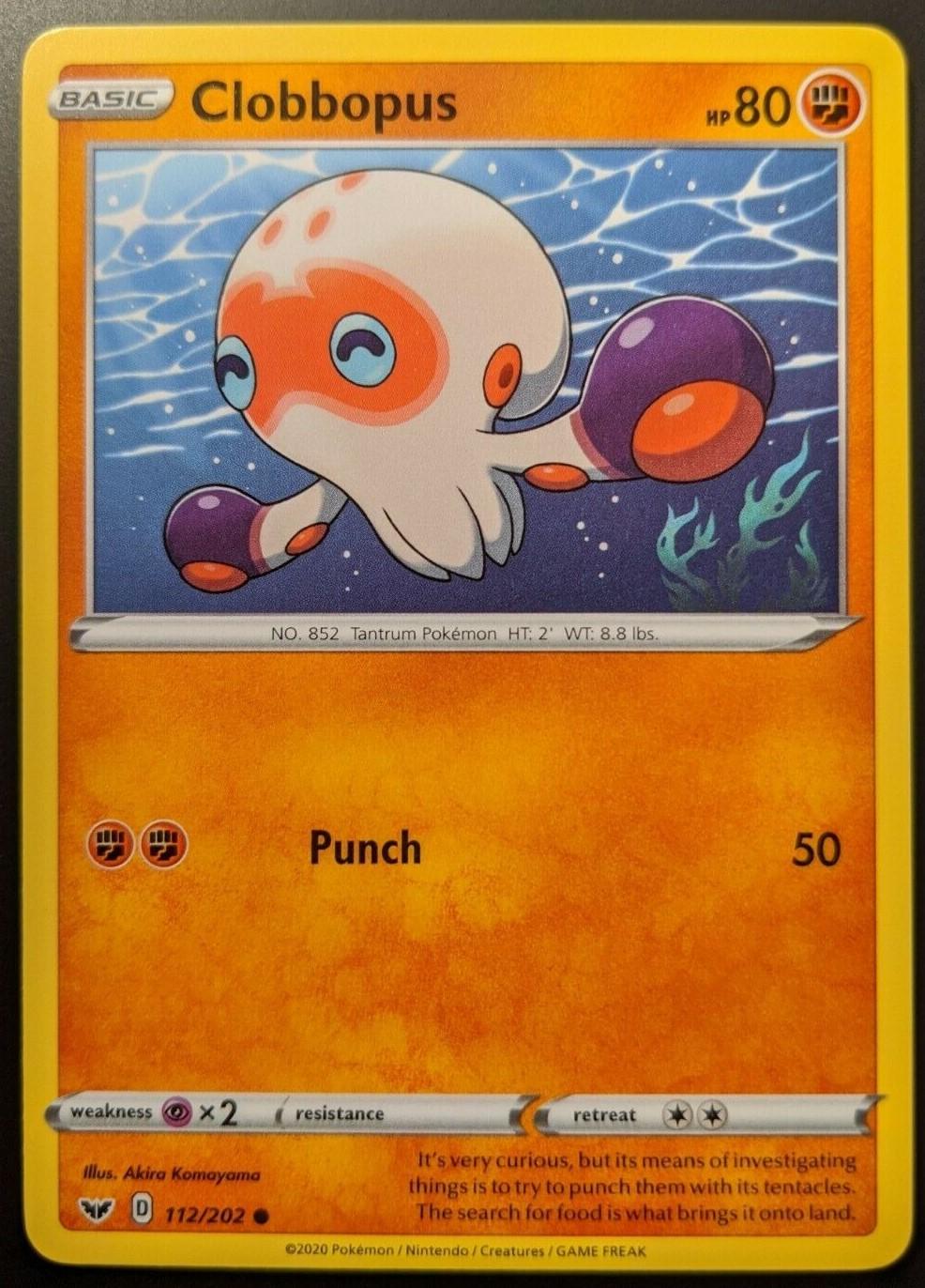 Clobbopus #112 Prices | Pokemon Sword & Shield | Pokemon Cards