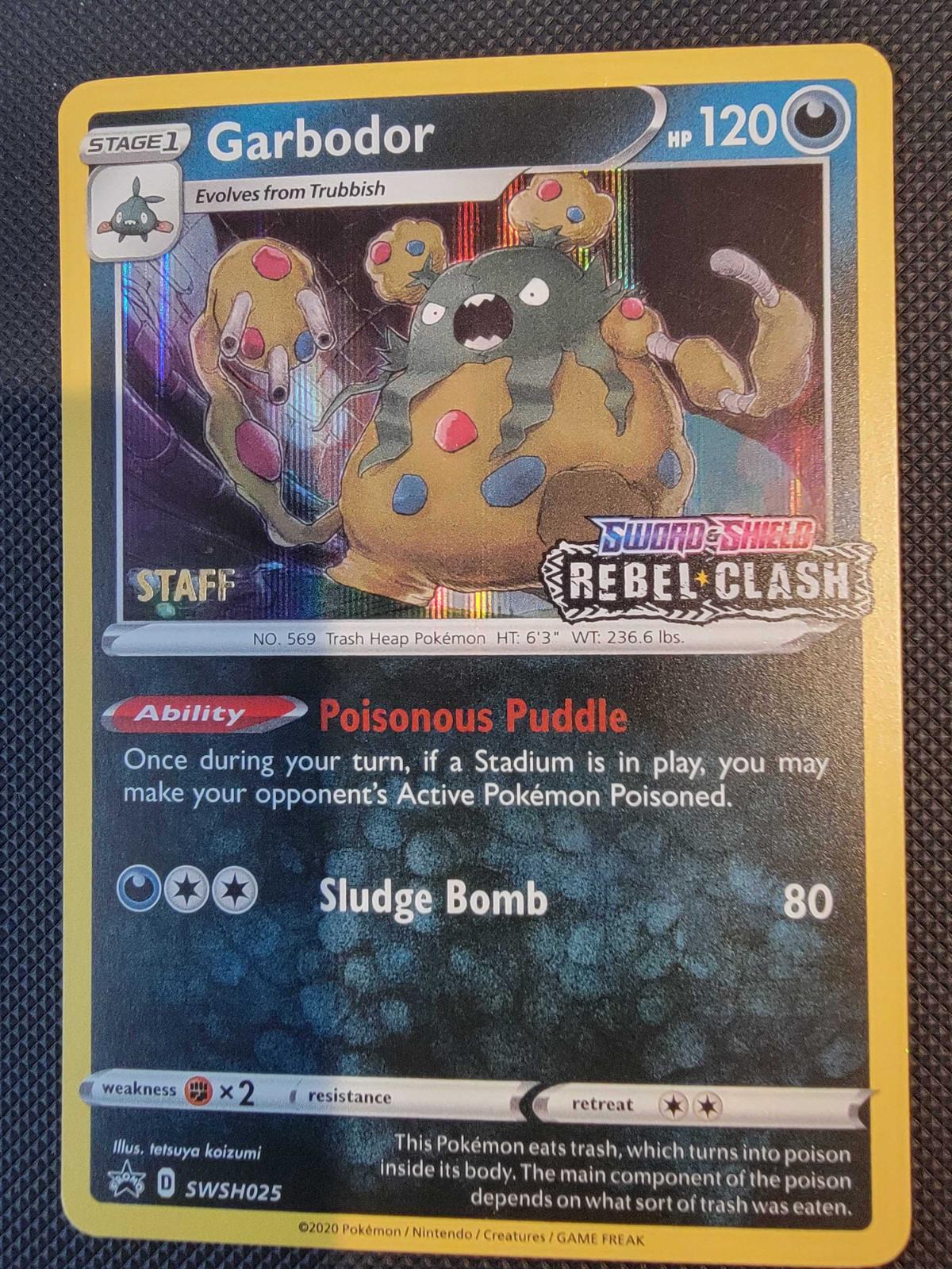 Garbodor [Staff] #SWSH025 Prices | Pokemon Promo | Pokemon Cards