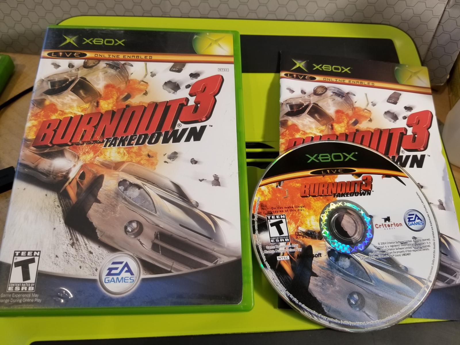 Burnout 3 Takedown | Item, Box, and Manual | Xbox