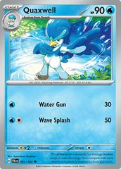Quaxwell #51 Prices | Pokemon Paldea Evolved | Pokemon Cards