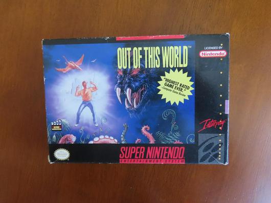 Out of This World | Box only | Super Nintendo
