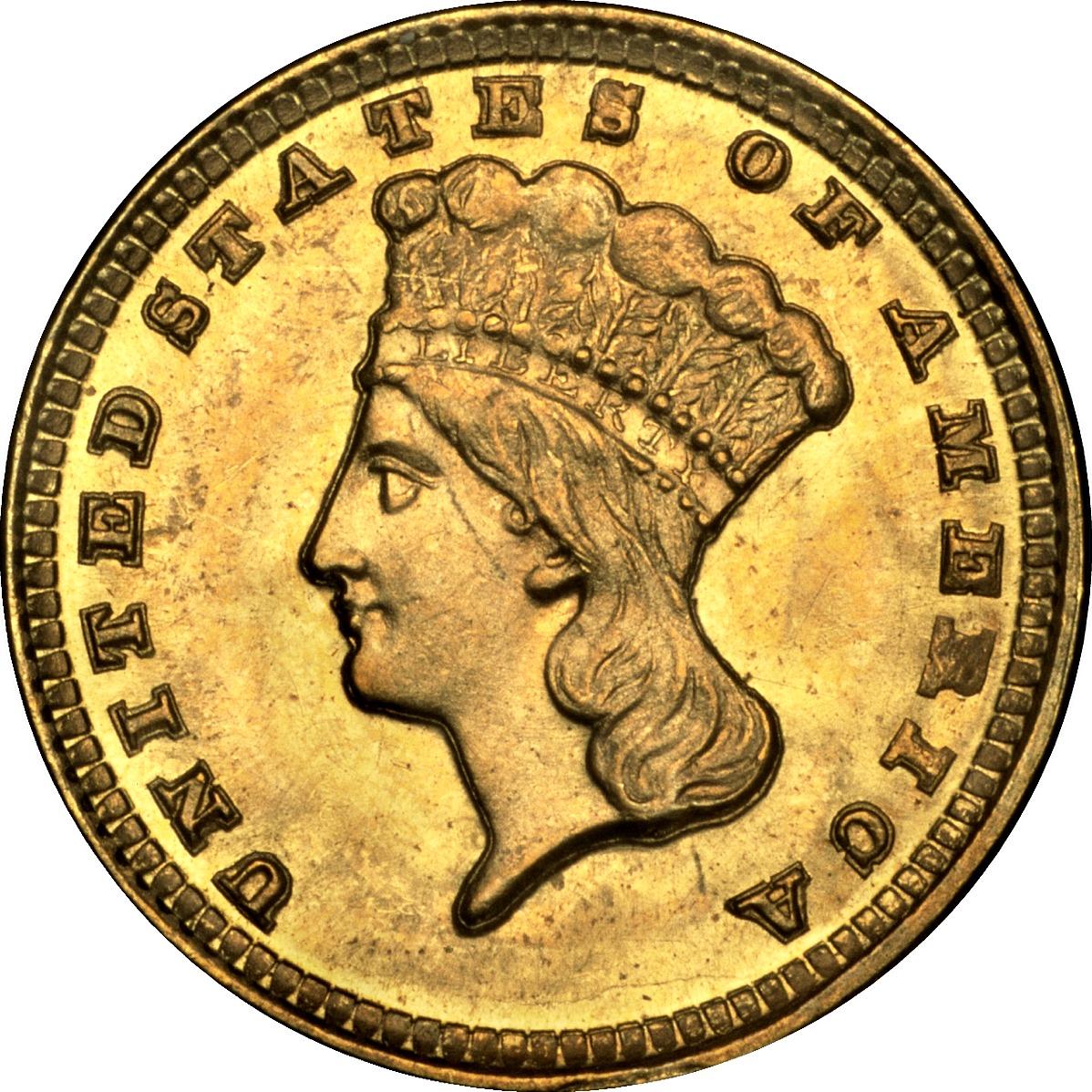 1858 D Gold Dollar Prices | Ungraded, NGC, PCGS Values
