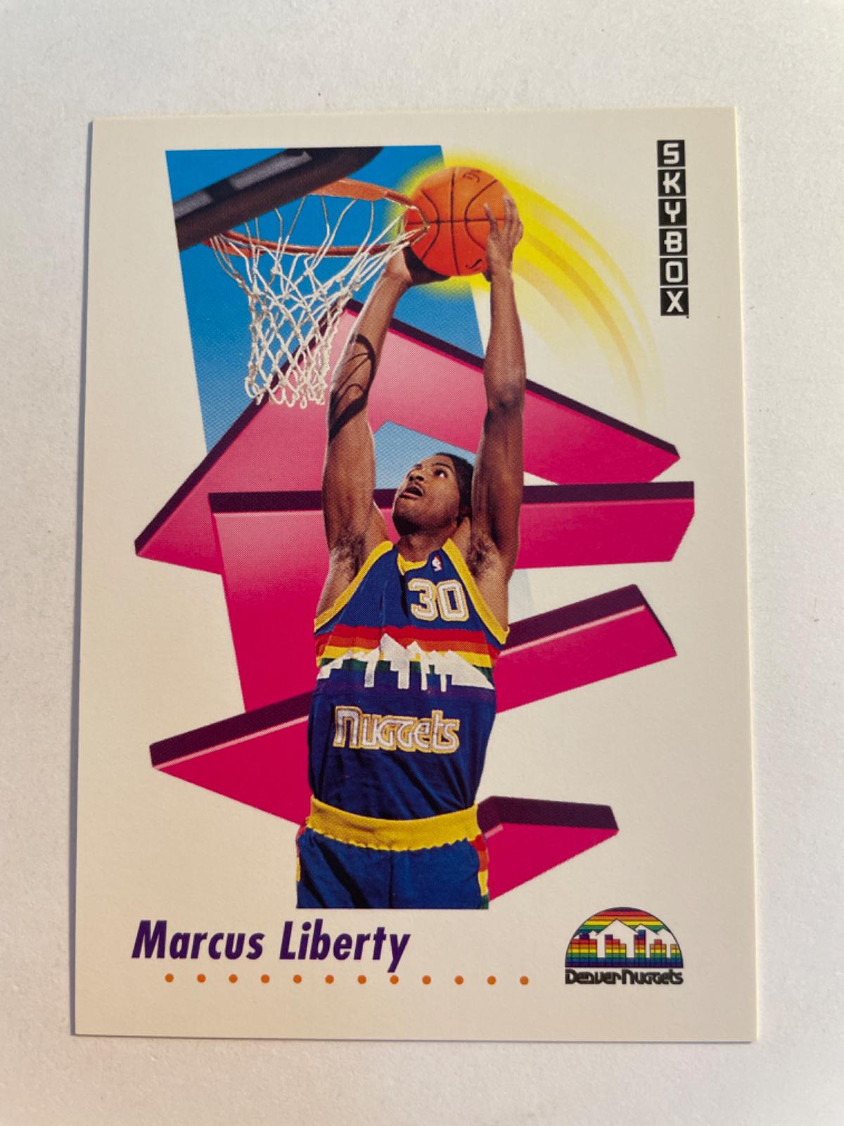 Marcus Liberty | Ungraded | 1991 Skybox