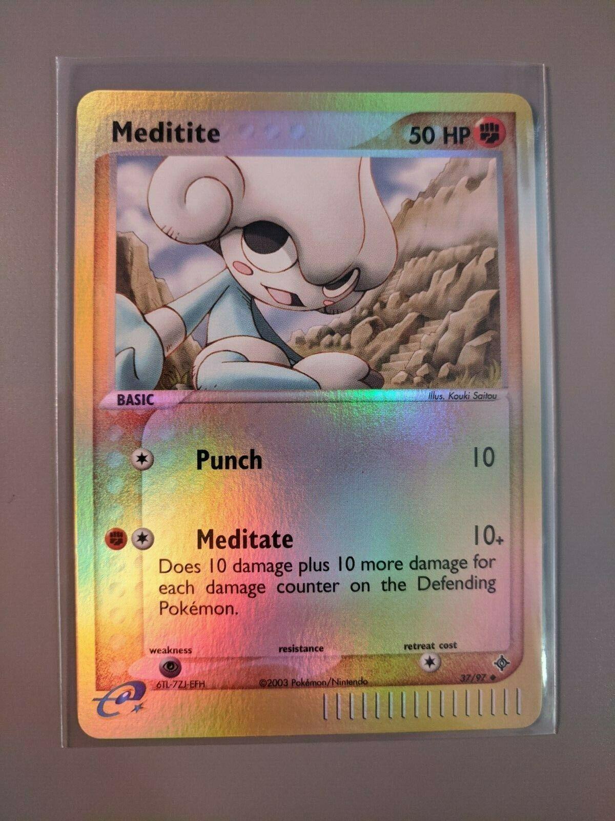Meditite [Reverse Holo] #37 Prices | Pokemon Dragon | Pokemon Cards