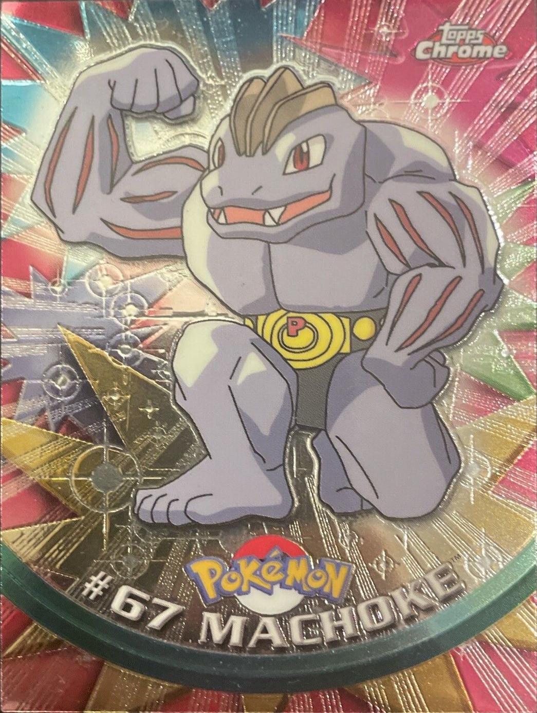 Machoke #67 Prices | Pokemon 2000 Topps Chrome | Pokemon Cards