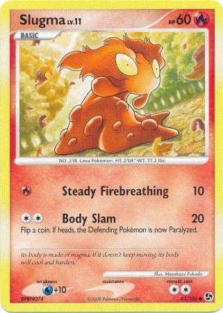 Slugma #83 Prices | Pokemon Great Encounters | Pokemon Cards
