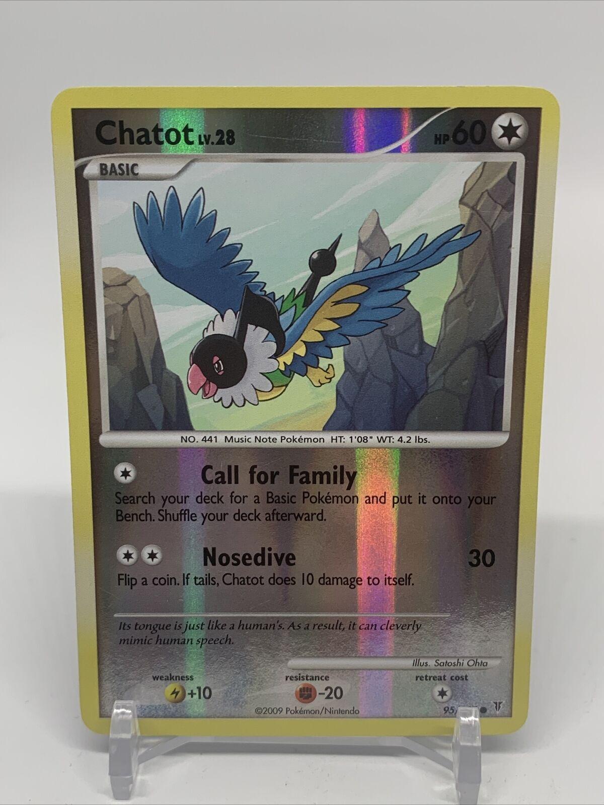 Chatot [Reverse Holo] #95 Prices | Pokemon Supreme Victors | Pokemon Cards