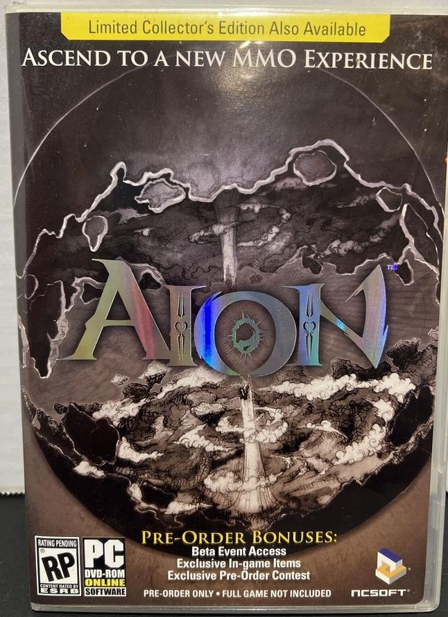 AION PC MMO Pre-Order Disc Prices PC Games | Compare Loose, CIB & New ...