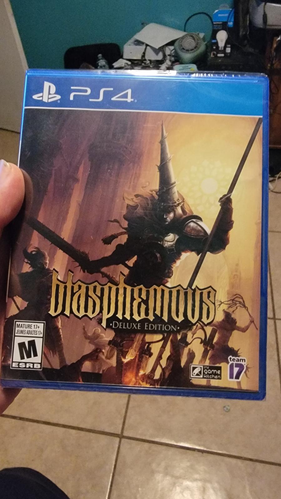 Blasphemous [Deluxe Edition] | New Item, Box, and Manual | Playstation 4
