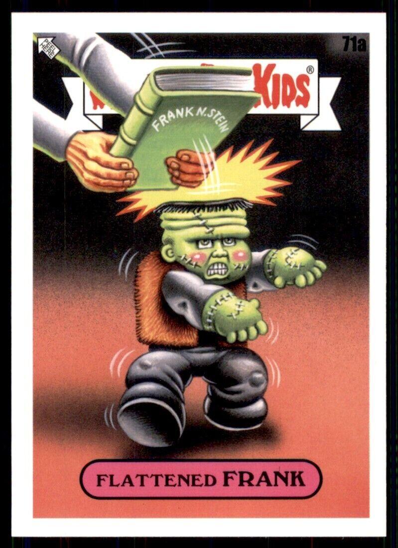 Flattened Frank #71a Prices | Garbage Pail Kids Book Worms | GPK Cards