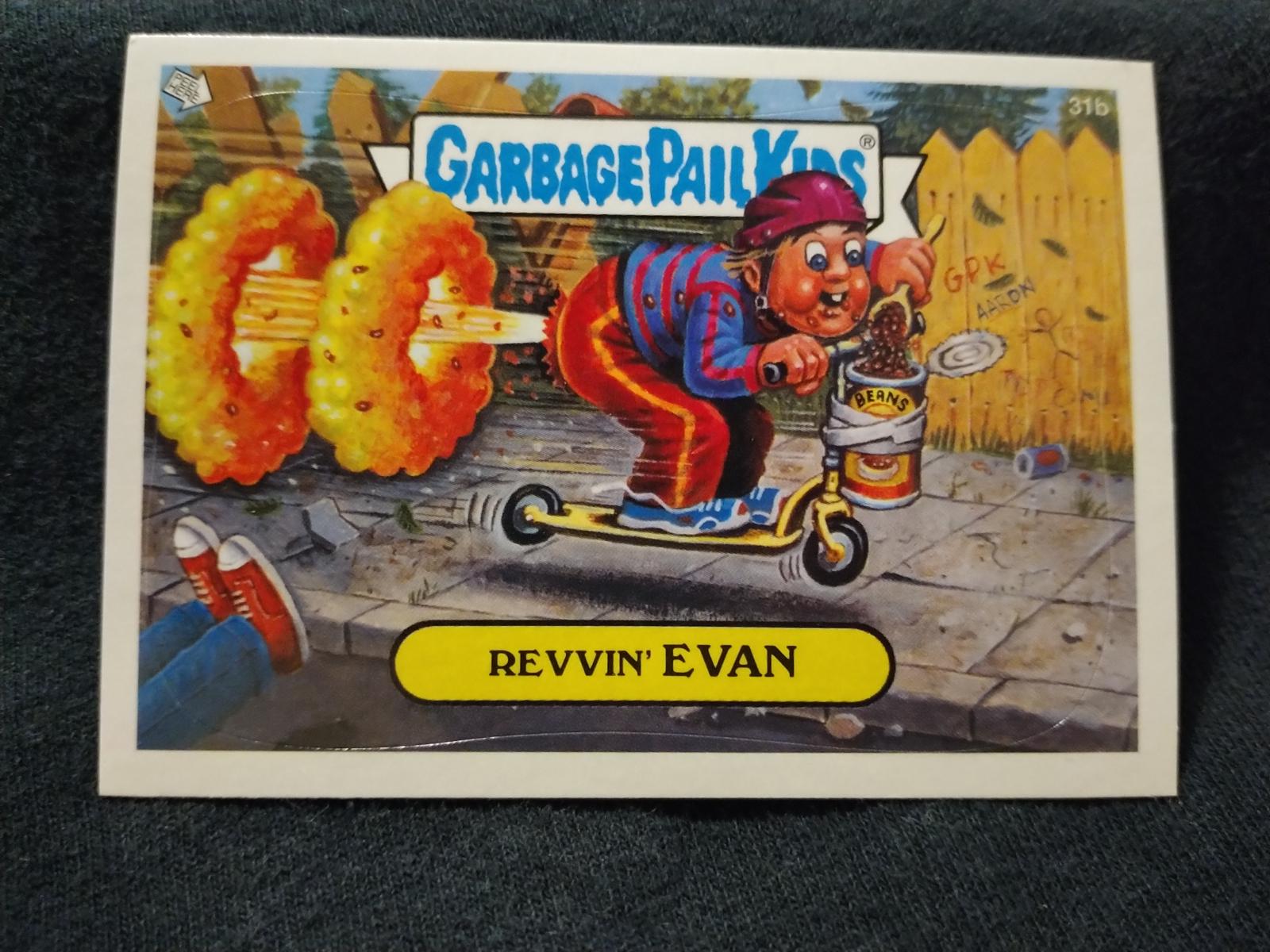 Revvin' EVAN | Ungraded | 2003 Garbage Pail Kids