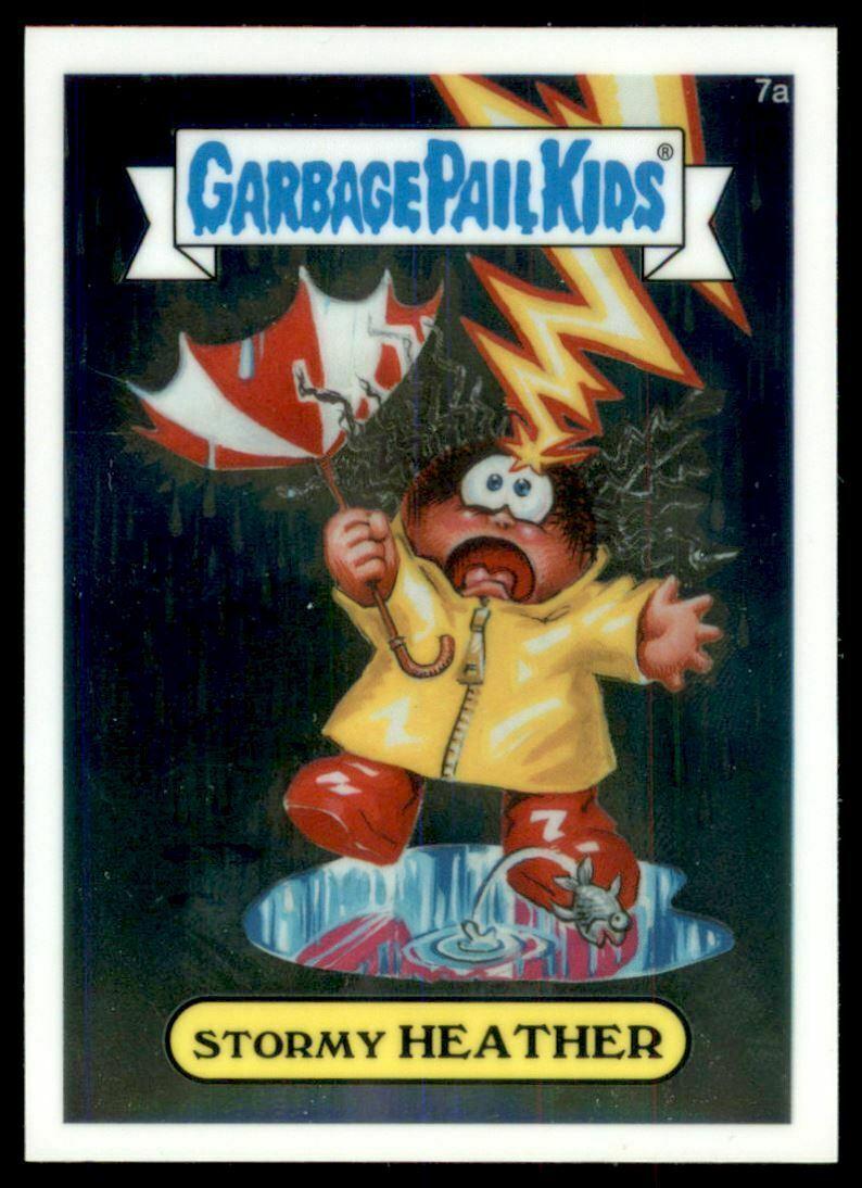Stormy HEATHER #7a Prices | 2013 Garbage Pail Kids Chrome | GPK Cards