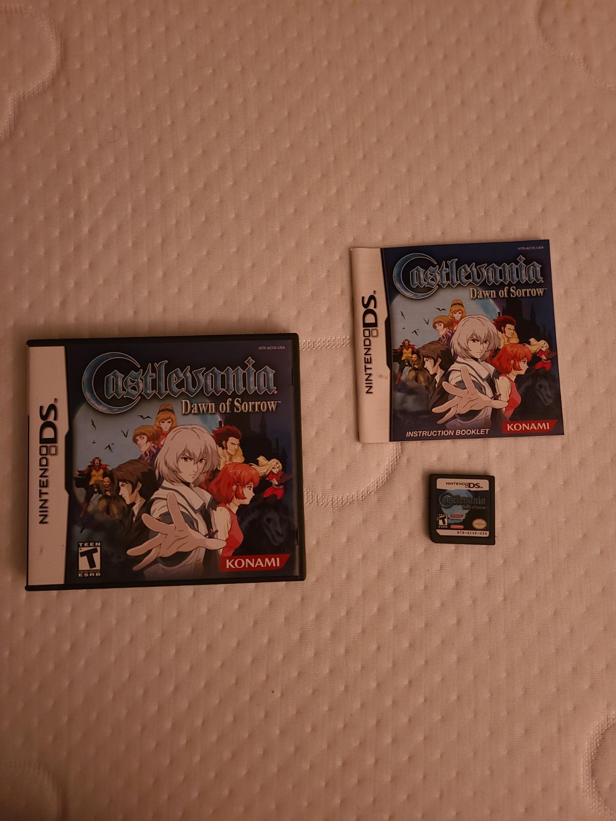 Castlevania Dawn of Sorrow | Item, Box, and Manual | Nintendo DS