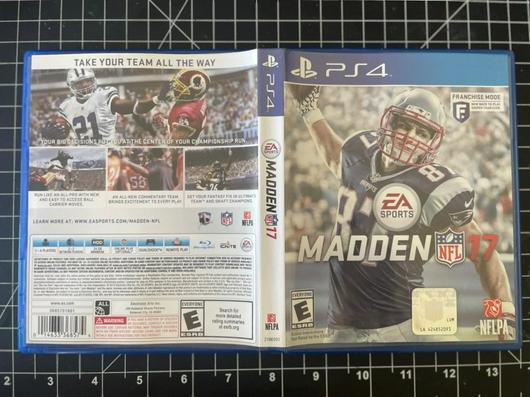 Madden NFL 17 | Item and Box only | Playstation 4
