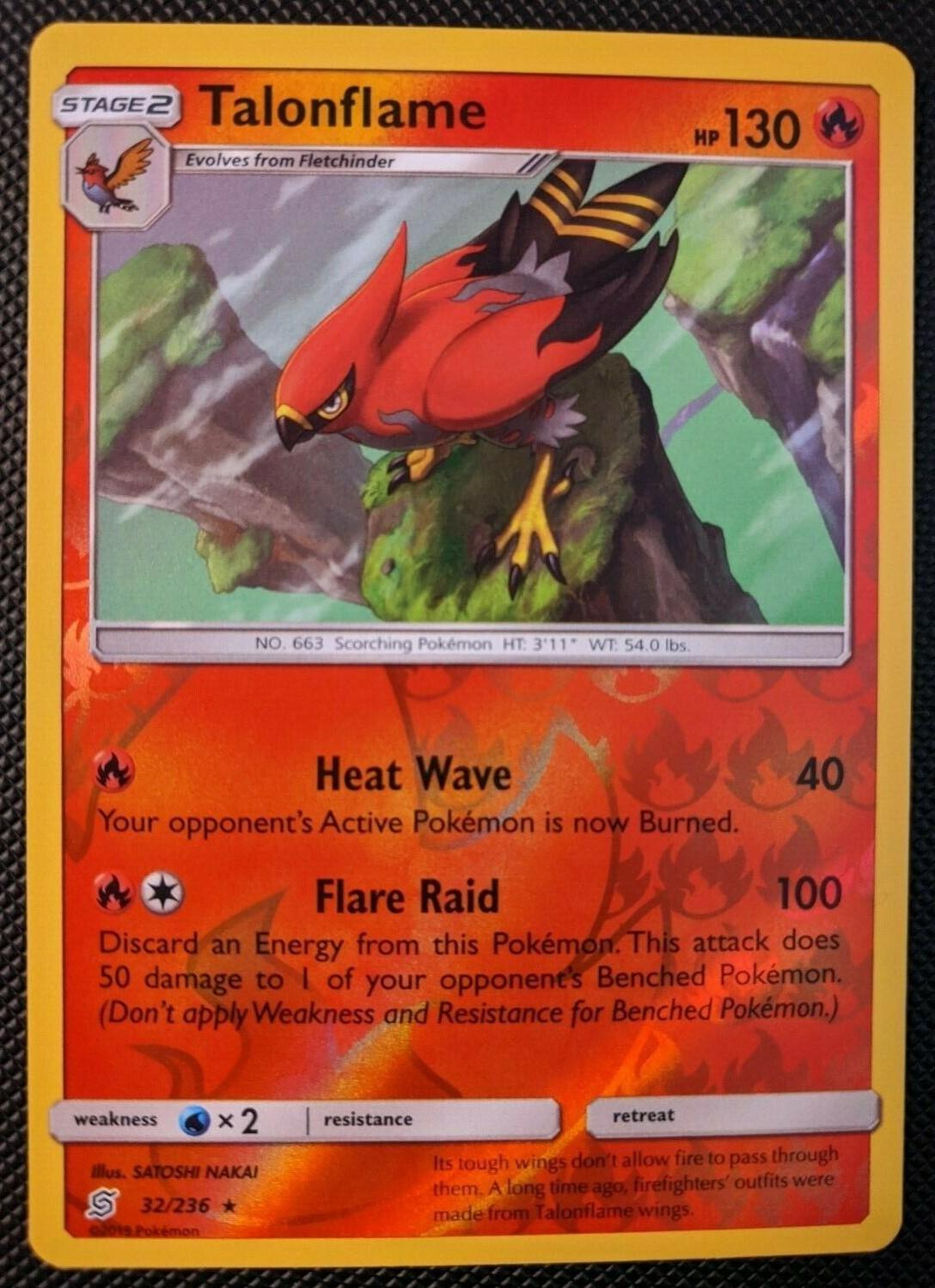Talonflame [Reverse Holo] #32 Prices | Pokemon Unified Minds | Pokemon ...