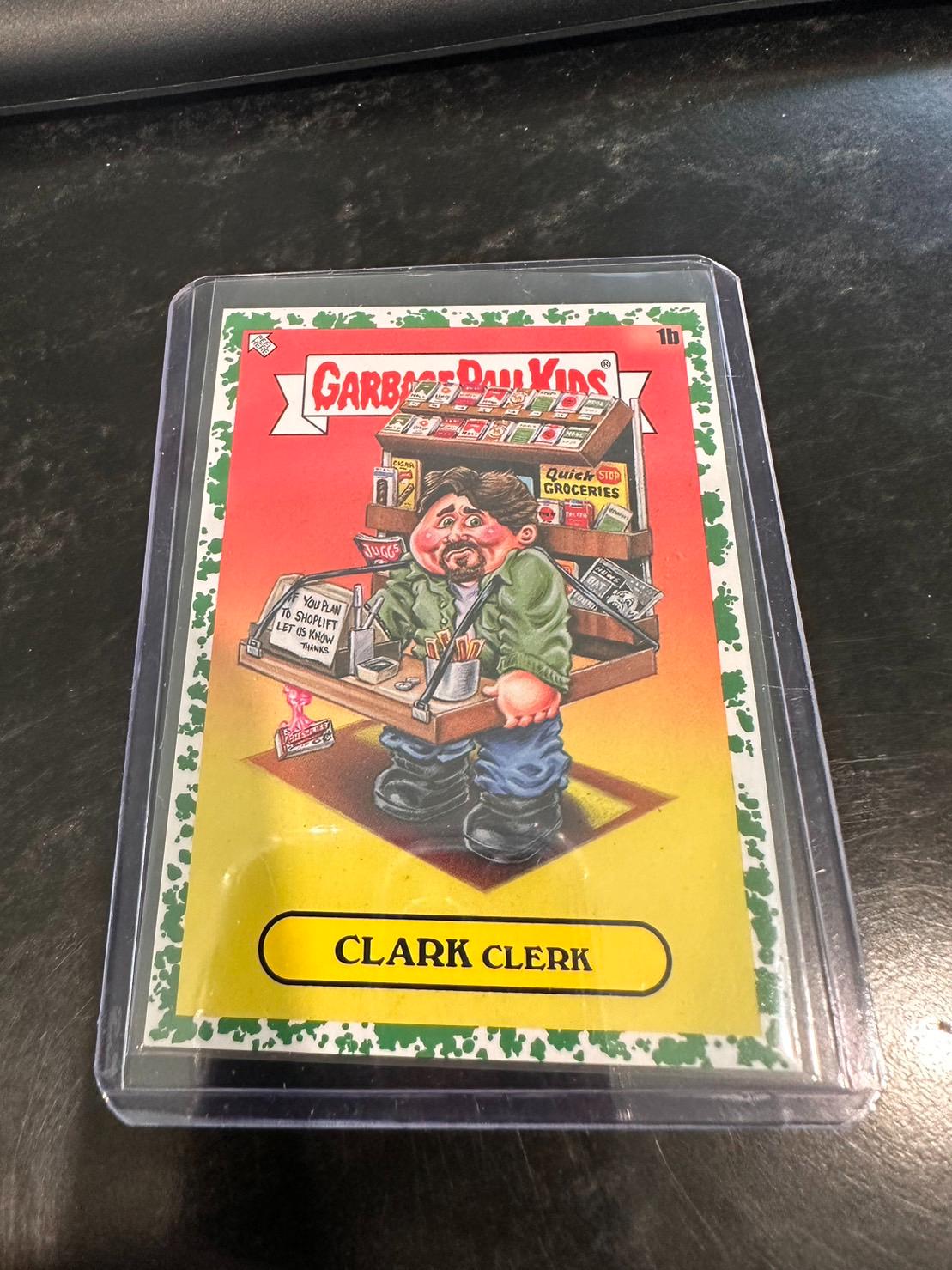 CLARK Clerk [Green] #1b Prices | Garbage Pail Kids X View Askew | GPK Cards