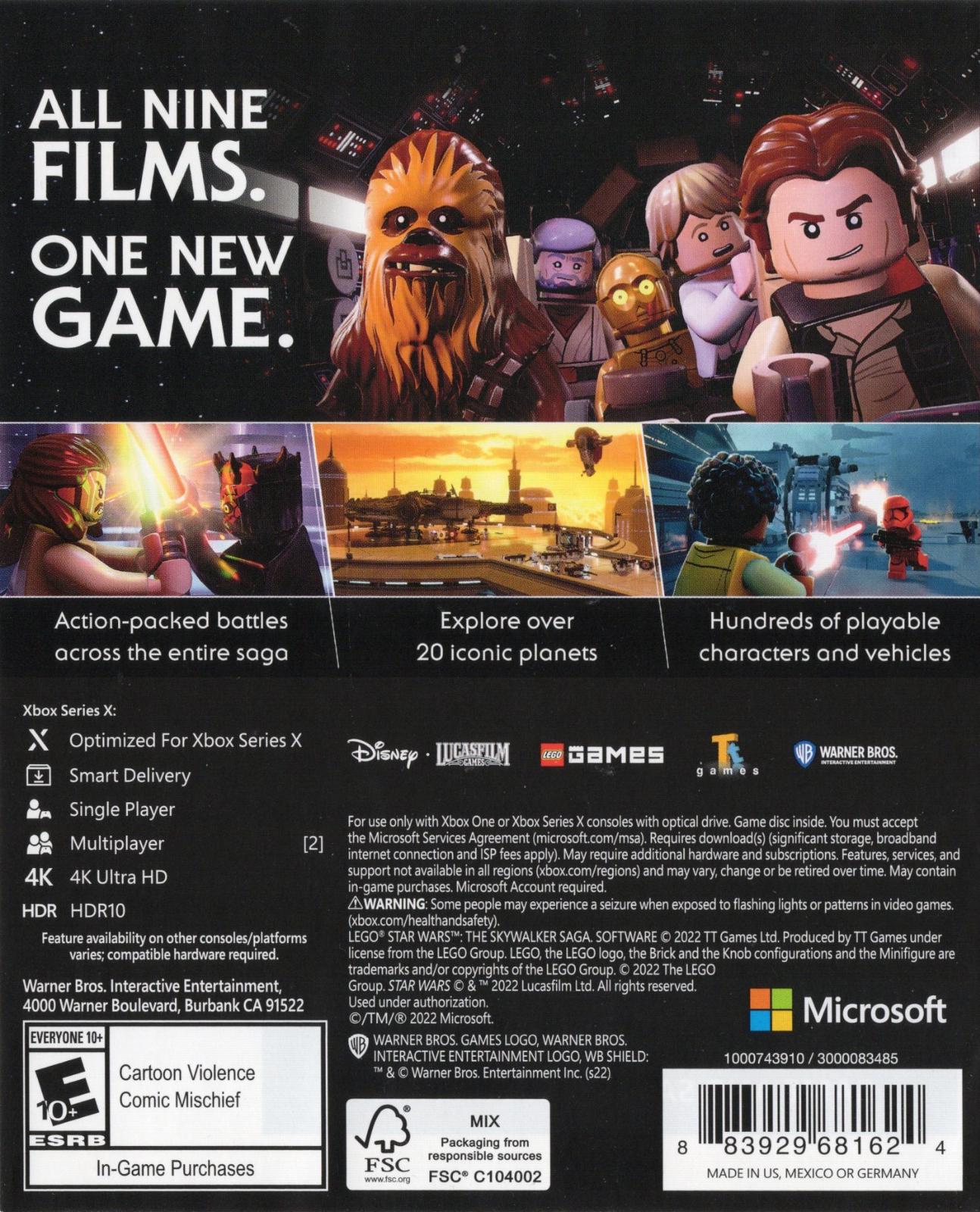 LEGO Star Wars: The Skywalker Saga [Deluxe Edition] Prices Xbox Series ...