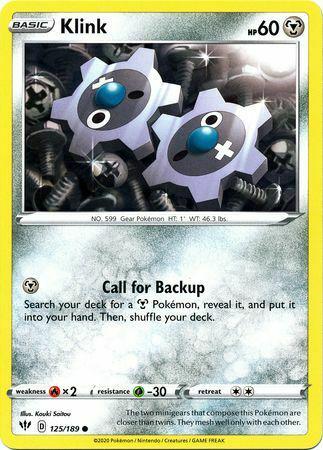 Klink #125 Prices | Pokemon Darkness Ablaze | Pokemon Cards