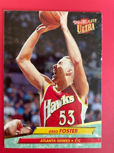 Greg Foster | Ungraded | 1992 Ultra