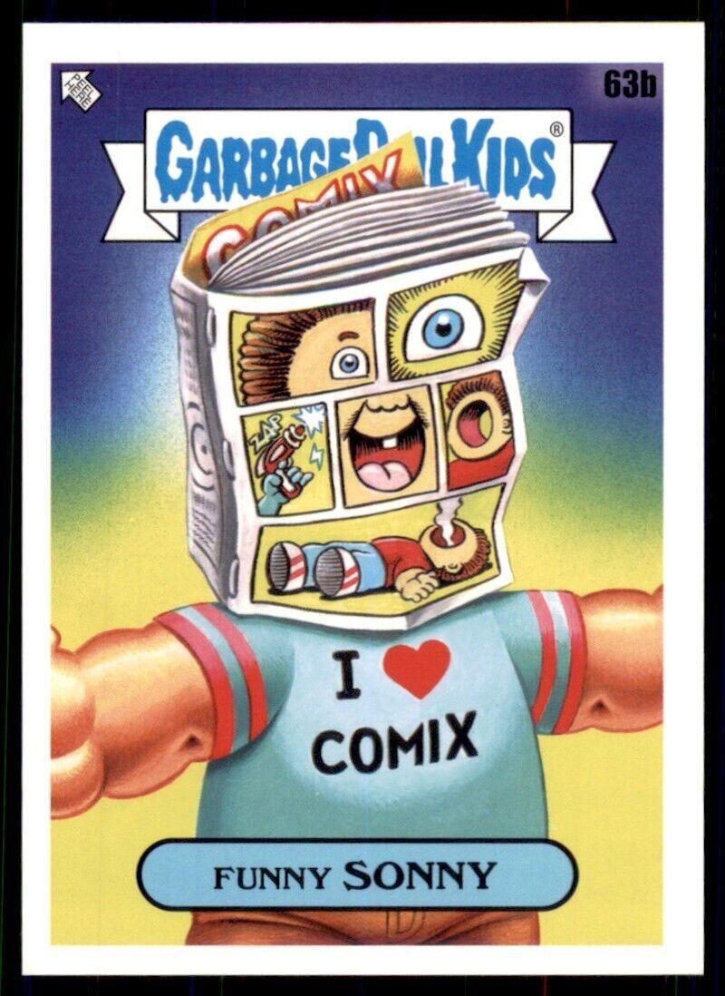 Funny Sonny #63b Prices | Garbage Pail Kids Book Worms | GPK Cards