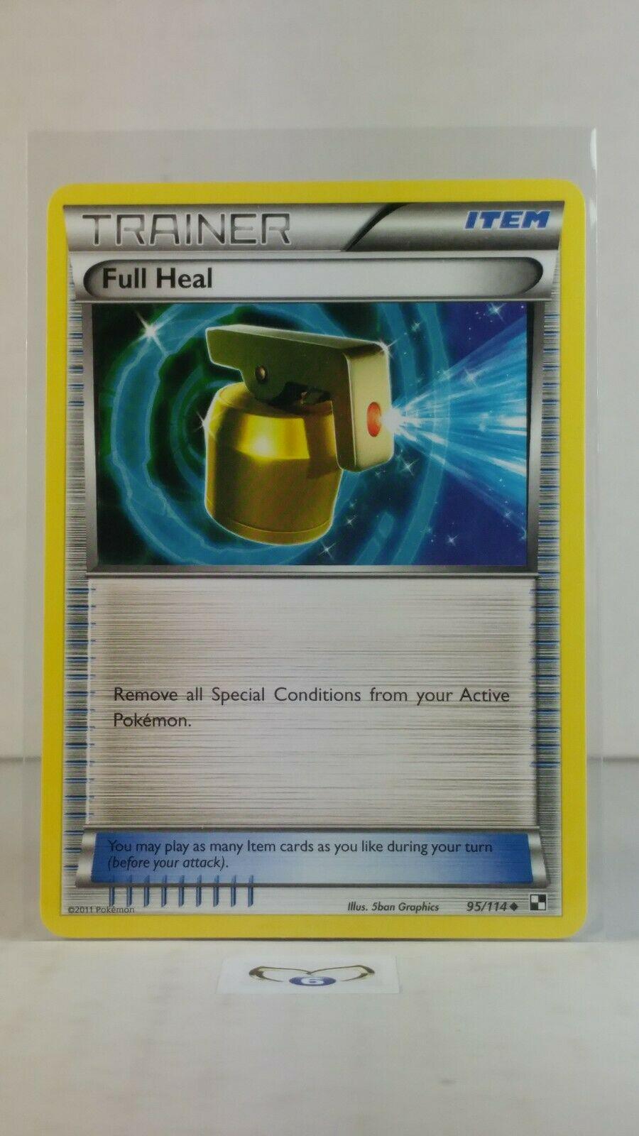 Full Heal #95 Prices | Pokemon Black & White | Pokemon Cards