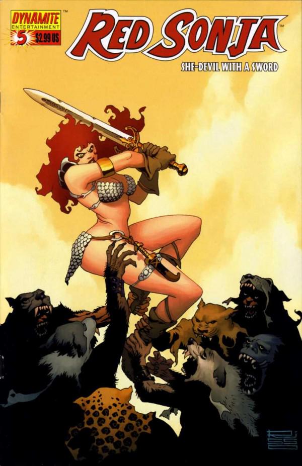 Red Sonja [B] #5 (2006) Prices | Red Sonja Series