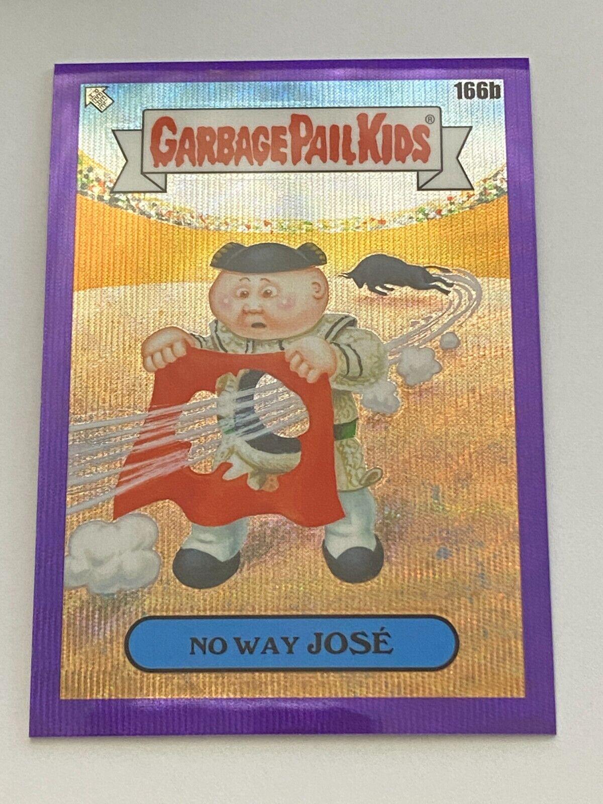 NO WAY JOSE [Purple Wave] #166b Prices | 2021 Garbage Pail Kids Chrome ...