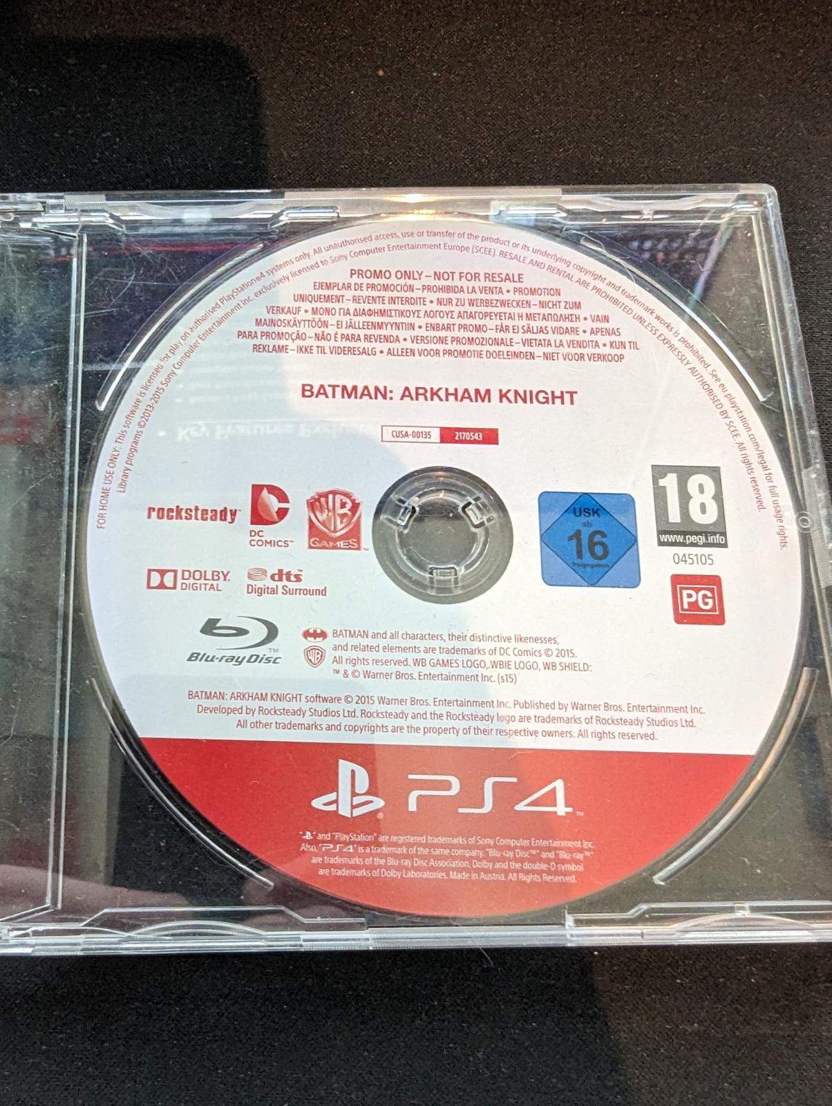 Batman: Arkham Knight [Promo Not For Resale] Prices PAL Playstation 4 ...
