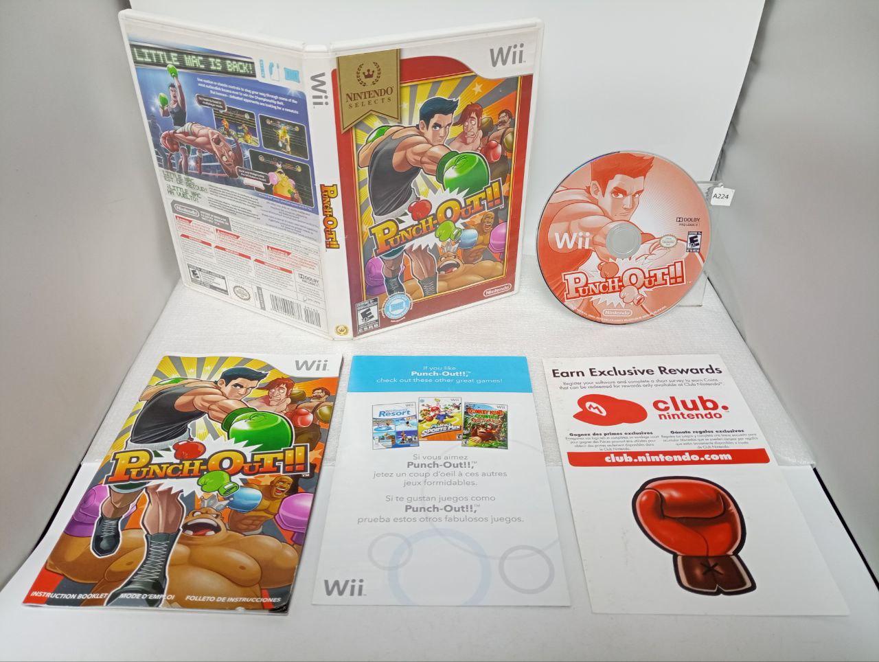 Punch-Out [Nintendo Selects] | Item, Box, and Manual | Wii