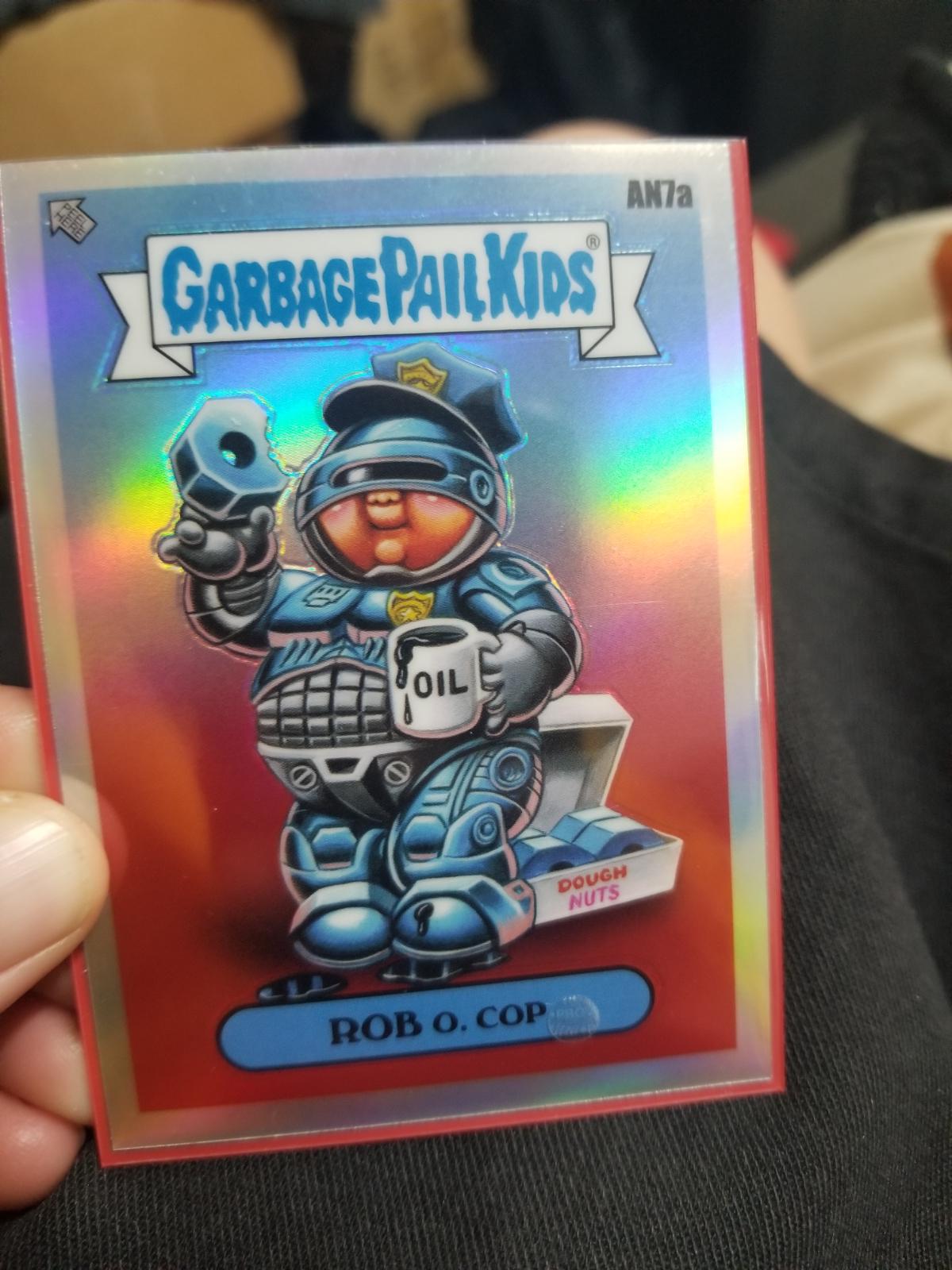 Rob O. Cop [Refractor] #AN7a Prices | 2020 Garbage Pail Kids Chrome ...