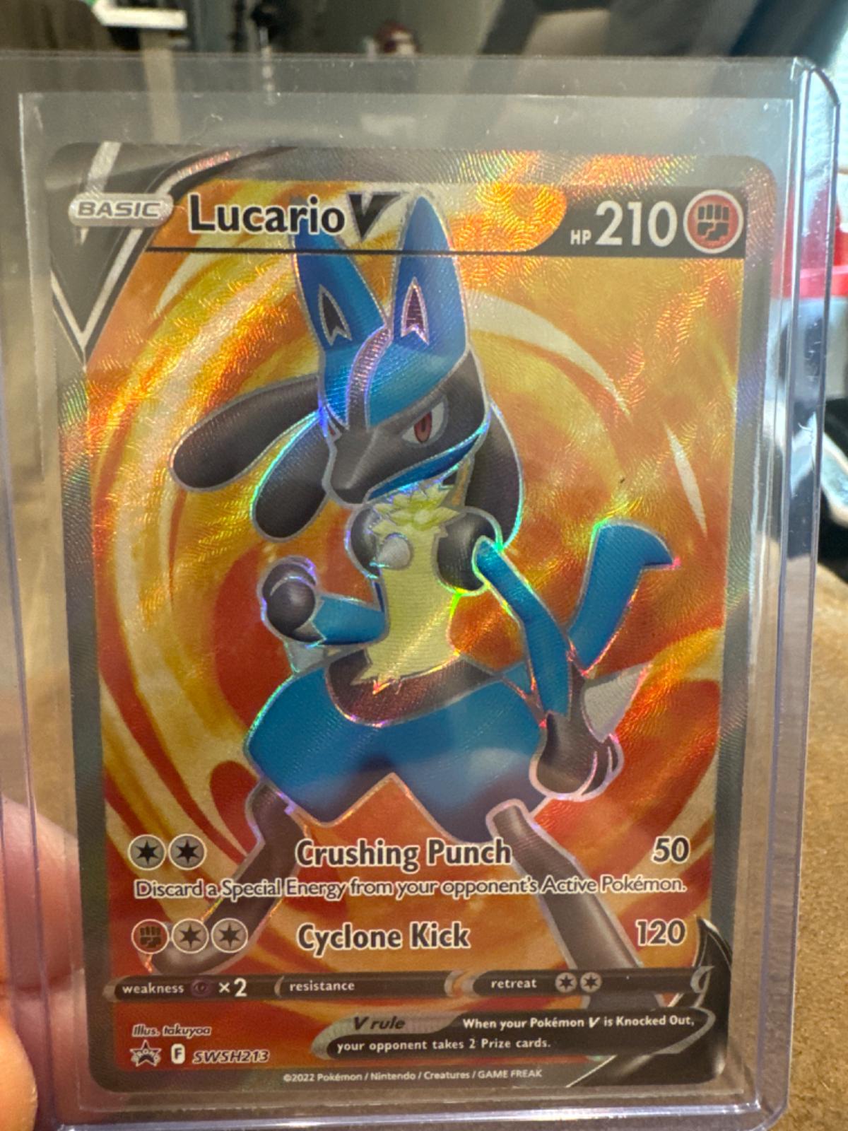 Lucario V | Ungraded | Pokemon Promo