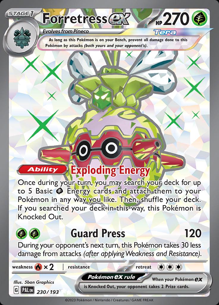 Forretress ex #230 Prices | Pokemon Paldea Evolved | Pokemon Cards