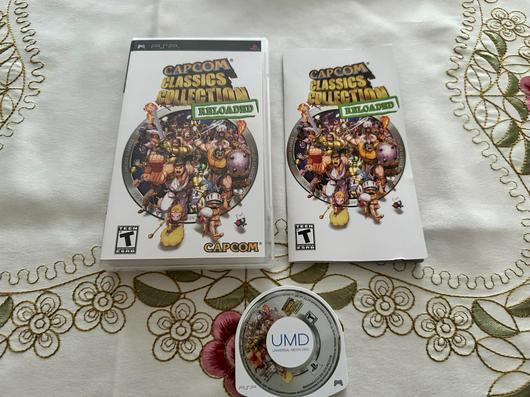 Capcom Classics Collection Reloaded | Item, Box, and Manual | PSP