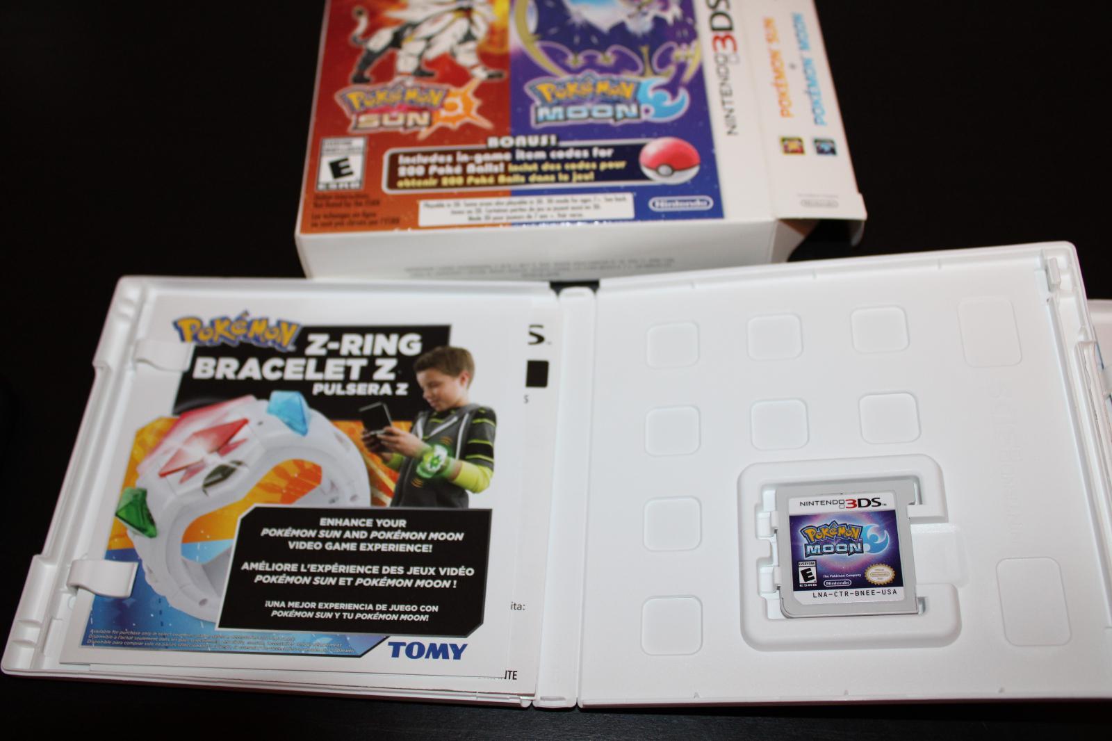 Pokemon Sun & Pokemon Moon Dual Pack | Item, Box, and Manual | Nintendo 3DS